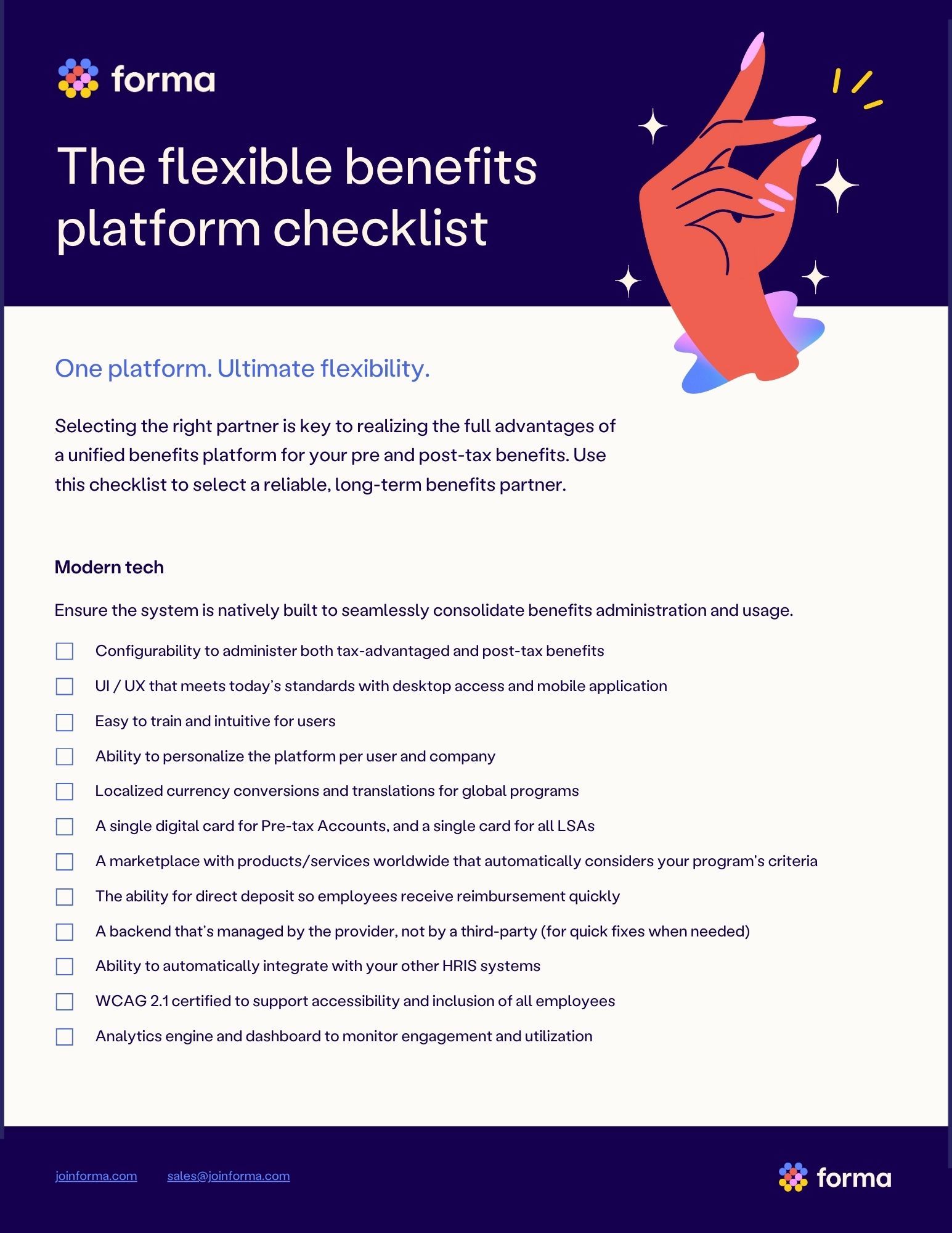 5 reasons companies need a unified employee benefits platform | Blog posts | Forma